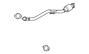 2015-2017 Hyundai Front Pipe 28601-B1320 | OEM Parts Online