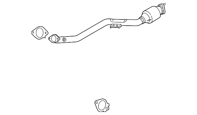 2015-2017 Hyundai Front Pipe 28601-B1320 | OEM Parts Online