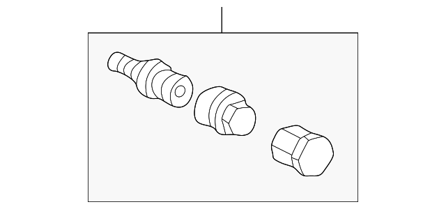 1992-2002 Volkswagen Wheel Lock Kit 535-698-137-A | QuirkParts