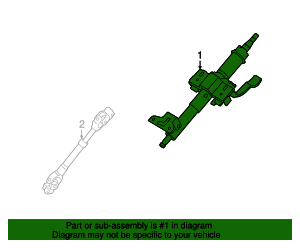56310-2K100 - Steering Column 2010-2011 Kia Soul | Kia.Parts Store