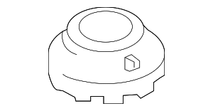 2017-2020 Jaguar F-Pace Lower Pad T4A14039 | JaguarParts.com