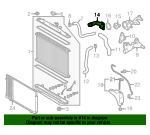 2006-2018 Toyota Water Inlet 16321-0P010 | Toyota Parts Center