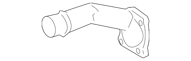 16321-0P010 - Water Inlet - 2006-2018 Toyota | OEM Genuine Toyota Parts