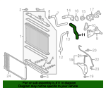 2006-2018 Toyota Engine Coolant Hose 16261-0P030 | Toyota Parts Center