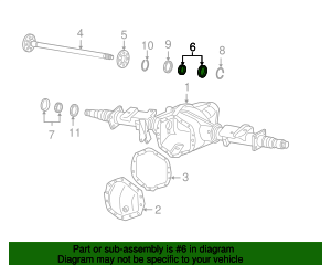 2001-2023 GM Rear Outer Wheel Bearing 15042154 | OEM Parts Online