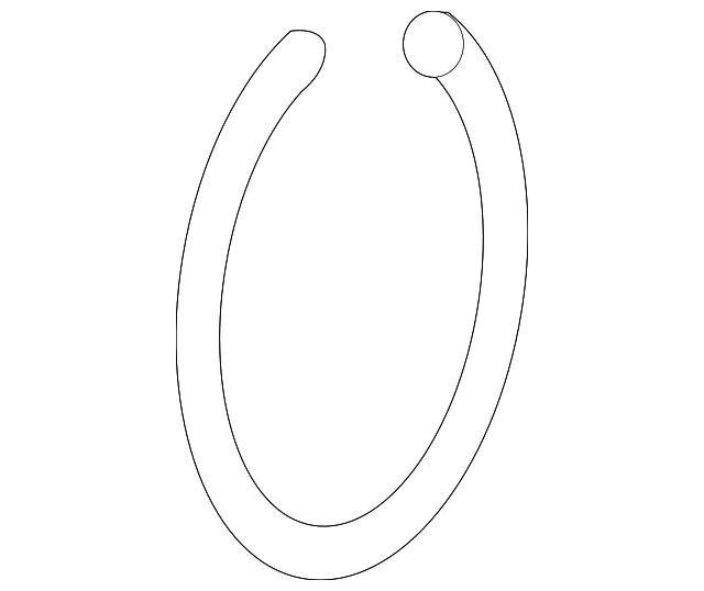 1988-2010 GM Rear Wheel Bearing Adjuster Nut Key Retainer - 341511 ...