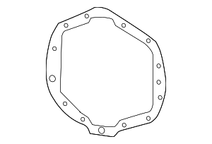 2001-2016 GM Rear Axle Housing Cover Gasket 12471447 GM | GMPartsDirect.com