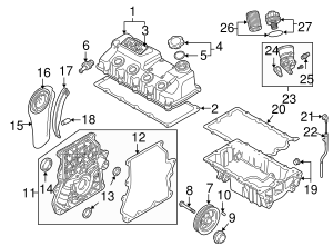 2004-2008 Mini Cooper PCV Valve 11-12-7-577-568 | The BMW Mini Part Store