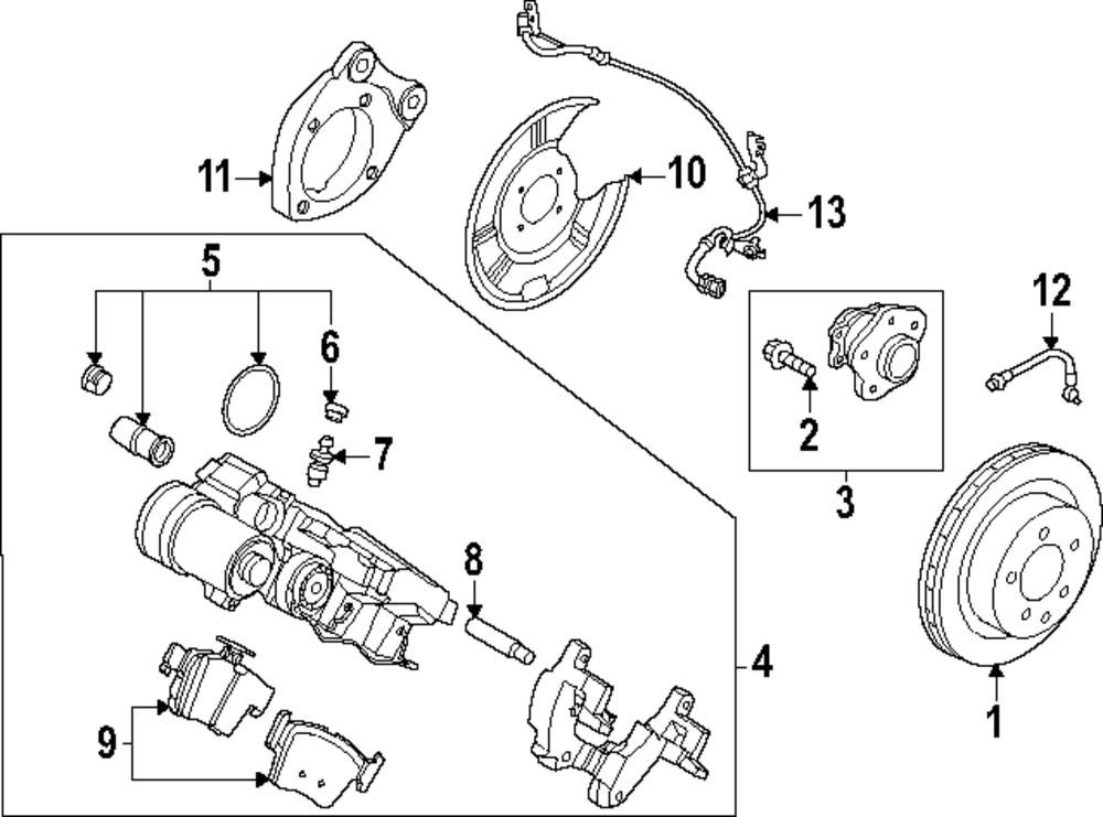 2025 Nissan Kicks Brake Pads D4060-7LG0A | Temecula Nissan Parts