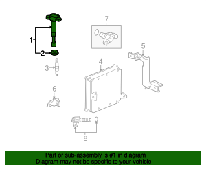 30520-RRA-S01 - Coil Plug Hole Honda Parts Online