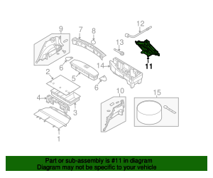 09110-1D000 - Jack Assembly 2007-2010 Kia Rondo | Kia.Parts Store