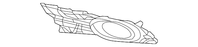 2014-2017 Honda Odyssey Outer Grille 71103-TK8-A60 | OEM Parts Online