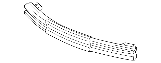 71130-TK8-A00ZZ - Beam Front Bumper - 2011-2017 Honda Odyssey | Honda ...