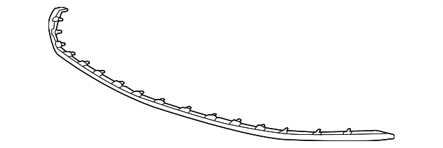 2013-2016 Buick Encore Front Bumper Fascia Air Deflector 95021807 GM ...