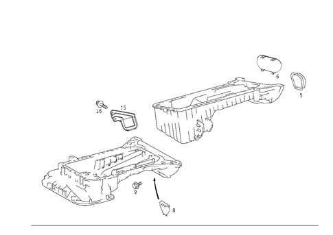 Engine Attachment Parts for 2004 Mercedes-Benz ML 500 | Mercedes-Benz ...