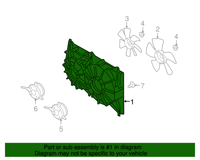 17760-65J00 - Fan Shroud - 2006-2013 Suzuki Grand Vitara | World OEM ...