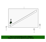 2012-2024 Subaru Rocker Molding Clip 909130212 | Subaru Parts Store