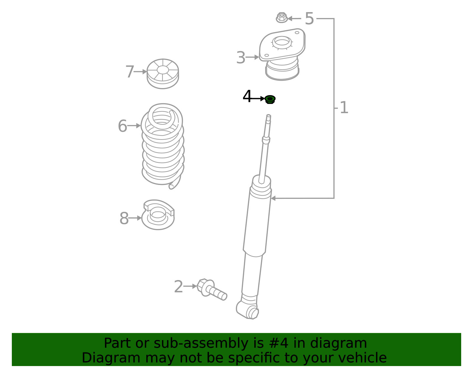 2020-2024 Nissan Hinge Nut 01225-A8011 | Ziegler Nissan of Orland Park