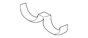 2013-2017 Hyundai Veloster Exhaust Tail Pipe Tip Clamp 86678-2V500 ...