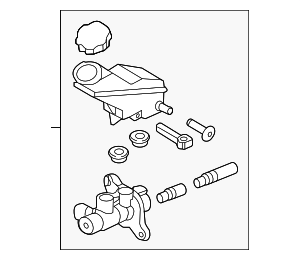 58510-C6800 - Master Cylinder 2016-2020 Kia Sorento | Kia.Parts Store