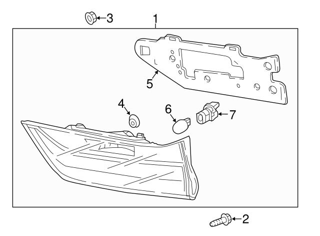 1988-2024 Honda Bulb 34901-TK8-A01 | Honda Zone Parts