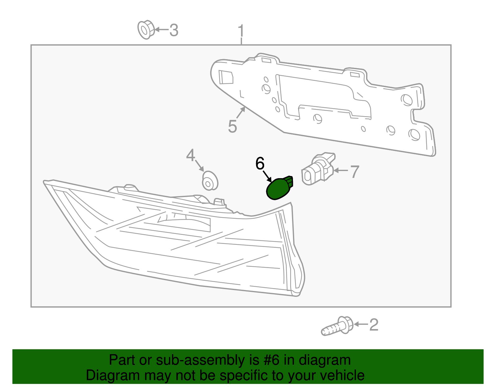 OEM 1988-2025 Honda Bulb 34901-TK8-A01 | Honda Automotive Parts