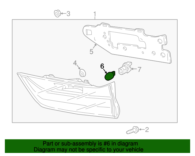 1988-2024 Honda Bulb 34901-TK8-A01 | Honda Zone Parts