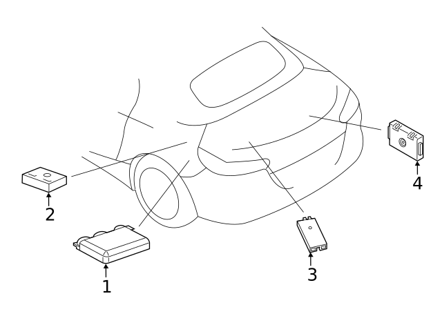 Genuine BMW 65-20-8-795-960 | Antenna | FREE Shipping on Most Orders ...