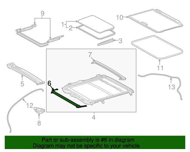 63209-33170 - Air Deflector - 2018 Toyota Camry | OEM Genuine Toyota Parts