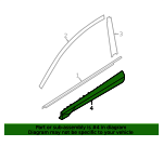 2022-2024 Hyundai Tucson Lower Molding 87721-CW000-CA | OEM Parts Online