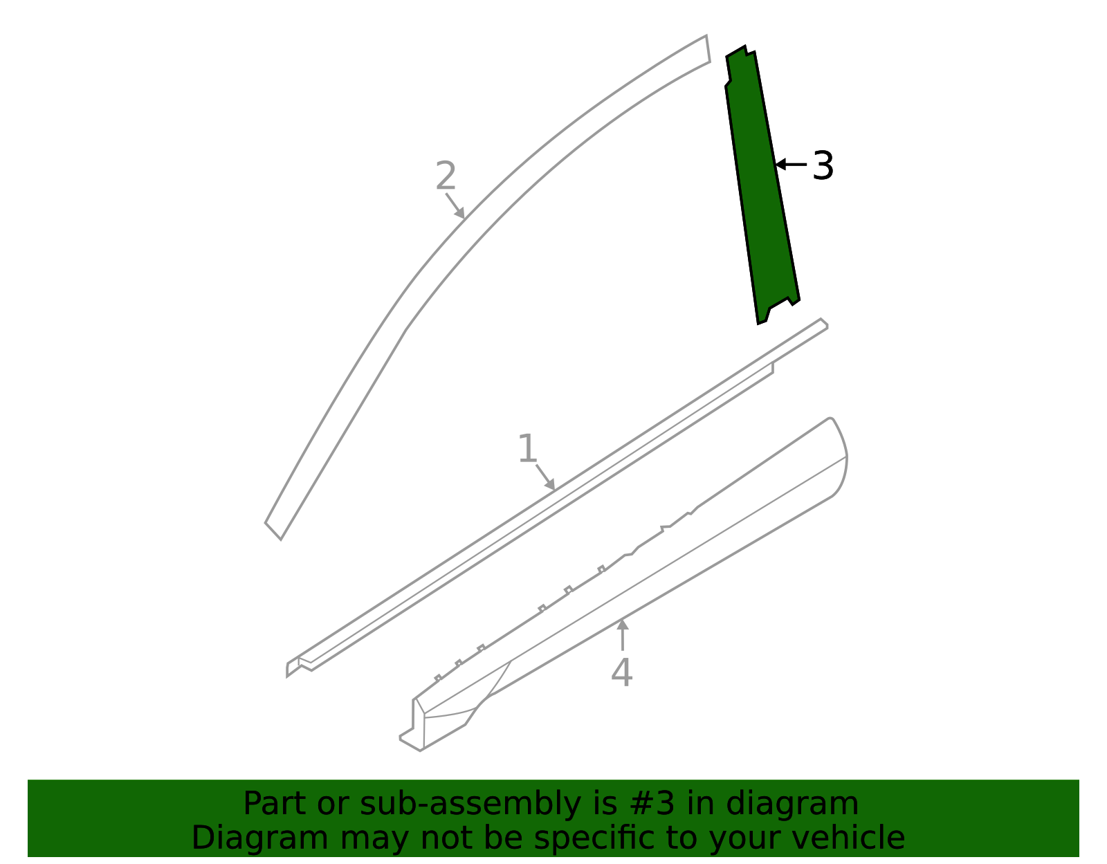 82250-CW000 - High-Quality Door Applique for 2022-2025 Hyundai ...