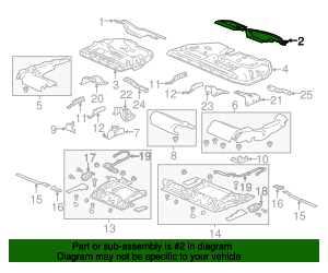82536-T0A-A01 - Cushion Frame 2012-2016 Honda CR-V | Honda Parts Online
