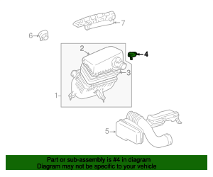 22204-75020 - Mass Air Flow Sensor - 1998-2005 Lexus | DiscMonster