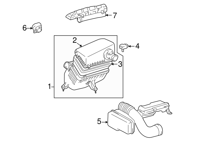 17801-50040 - Air Filter 1998-2009 Lexus | Lexus of Stevens Creek Parts