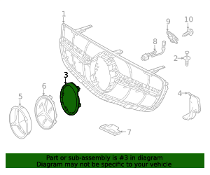 253-885-45-03 - Cover Trim 2018-2019 Mercedes-Benz | AutoNationParts.com