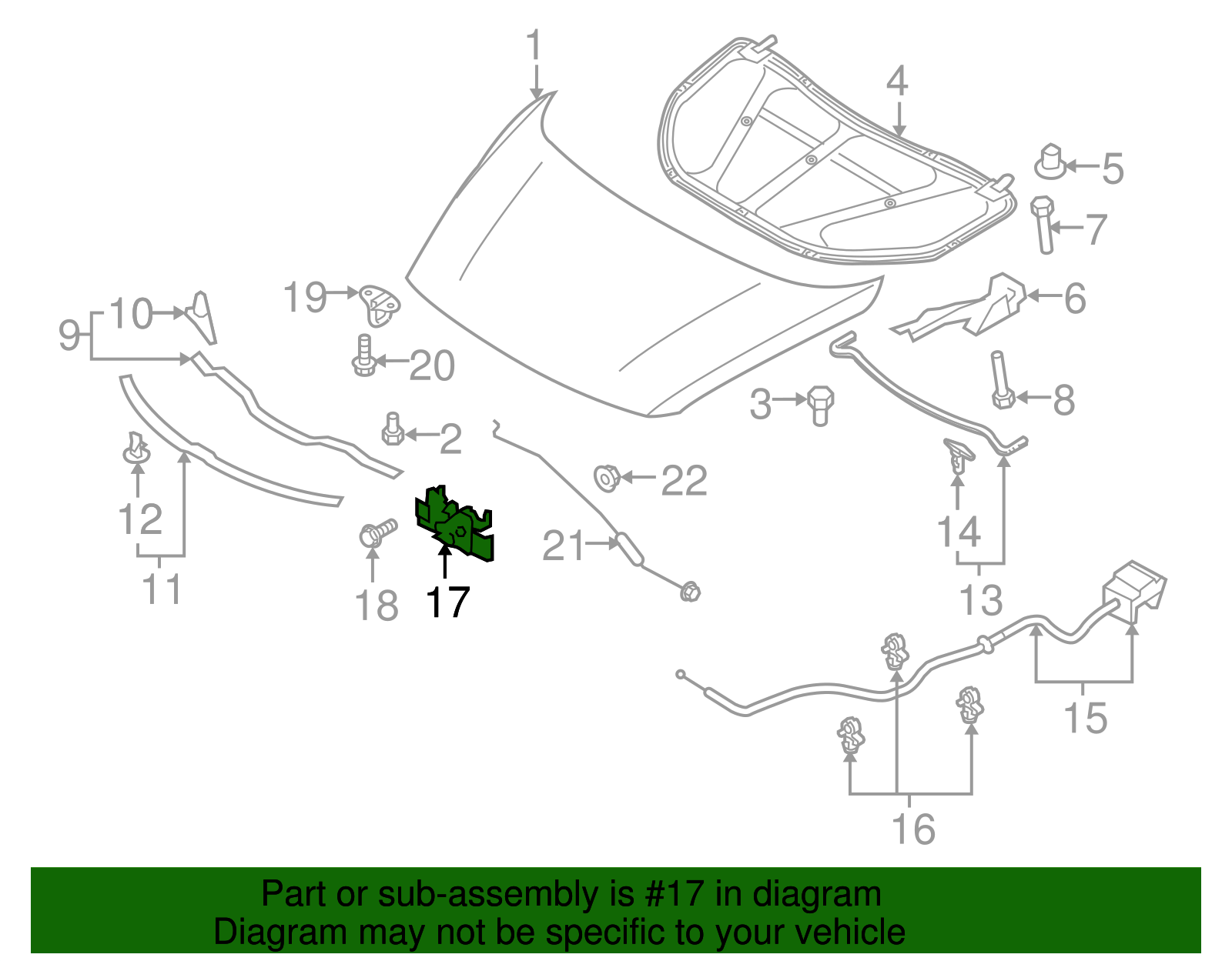 TA0A-56-620 - Lock - 2016-2020 Mazda CX-9 | Mazda Parts Factor
