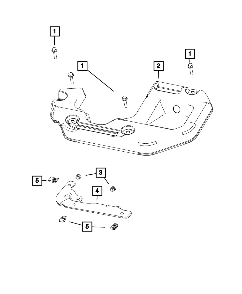 2025 Ram Engine Cover 68594349AA | My Mopar Parts
