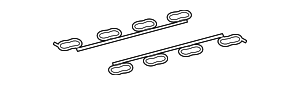 17171-50030 - Engine Intake Manifold Gasket - 2004-2009 Toyota | OEM ...