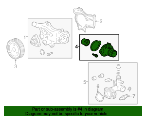 217 Degrees Engine Coolant Thermostat with Water Inlet 28290034 | OEM ...