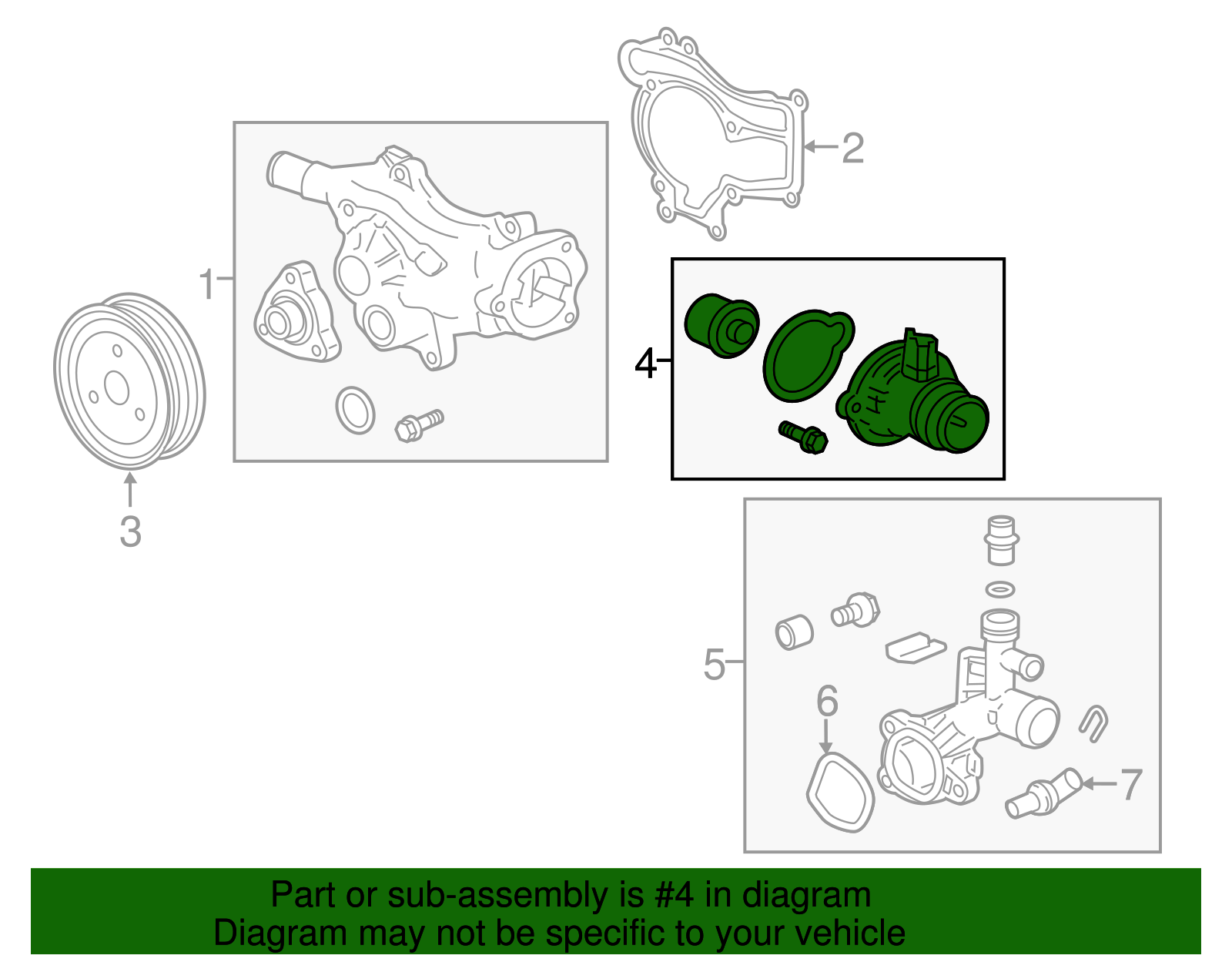 2011-2021 GM Thermostat 28290034 | NewGMParts.com