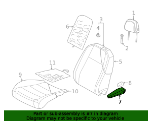 2021-2023 Volkswagen ID.4 Armrest 10A-881-082-B-VYK | OEM Parts Online
