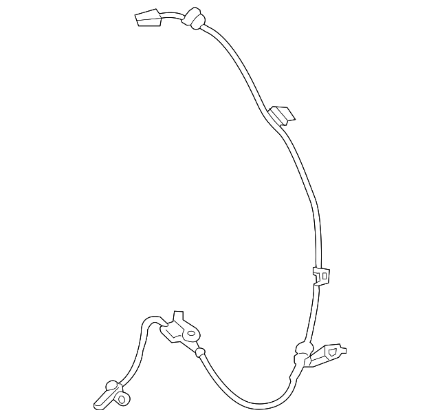 58940-P2100 - ABS Sensor 2021-2025 Kia Sorento | Kia.Parts Store