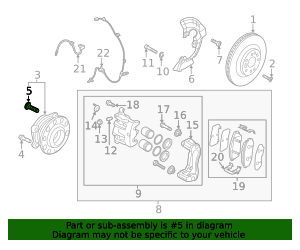 52755-2E000 - Wheel Stud 2011-2025 Kia | Kia.Parts Store