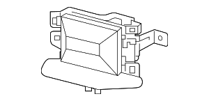 Genuine Unit Assembly Rear Corner Radar Left-hand for 2021 Genesis G80 ...