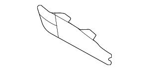 Genuine OEM Trim Cover | 253-885-64-06 | Fits Select 2020-2023 Mercedes ...