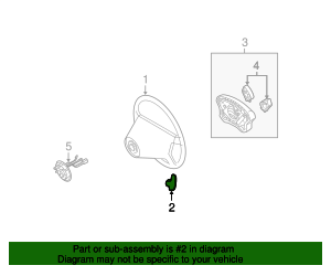230-821-87-51 - Steering Wheel Transmission Shift Control Switch 2007 ...