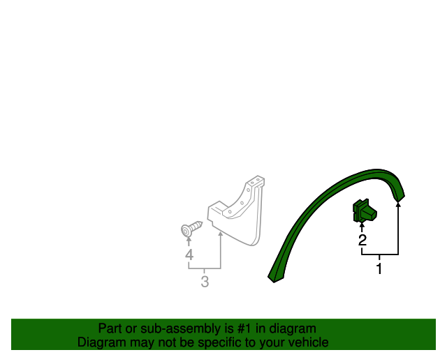 2016-2022 Volvo XC90 Fender Flare 31448440 | TascaParts.com
