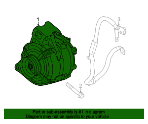 2010-2020 GM Alternator 13520825 | NewGMParts.com