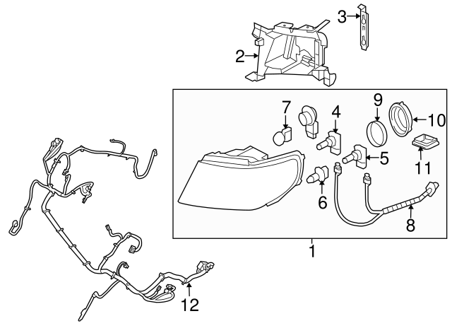 Genuine Low Beam Bulb for 2005-2011 Saab | Part# 13586977 | Over 30% ...