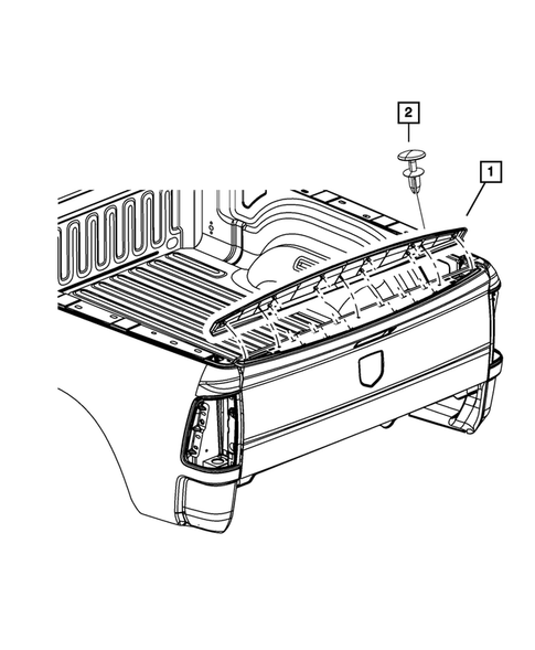 Moldings and Ornamentation for 2014 Ram 1500 | Mopar Online Parts